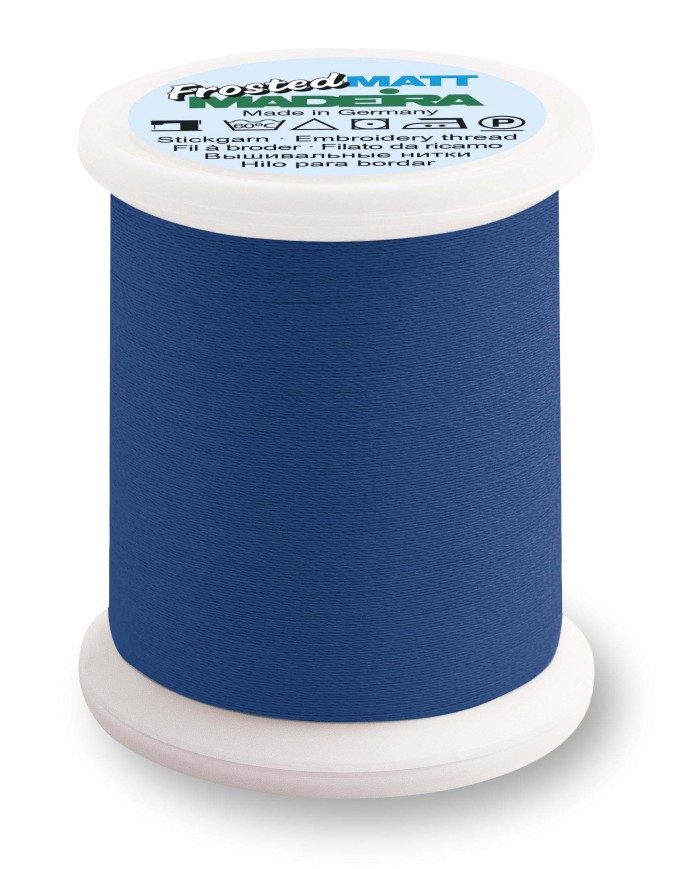 MADEIRA Frosted Matt Colore Electric Blue - 7976 - 500 Mt.
